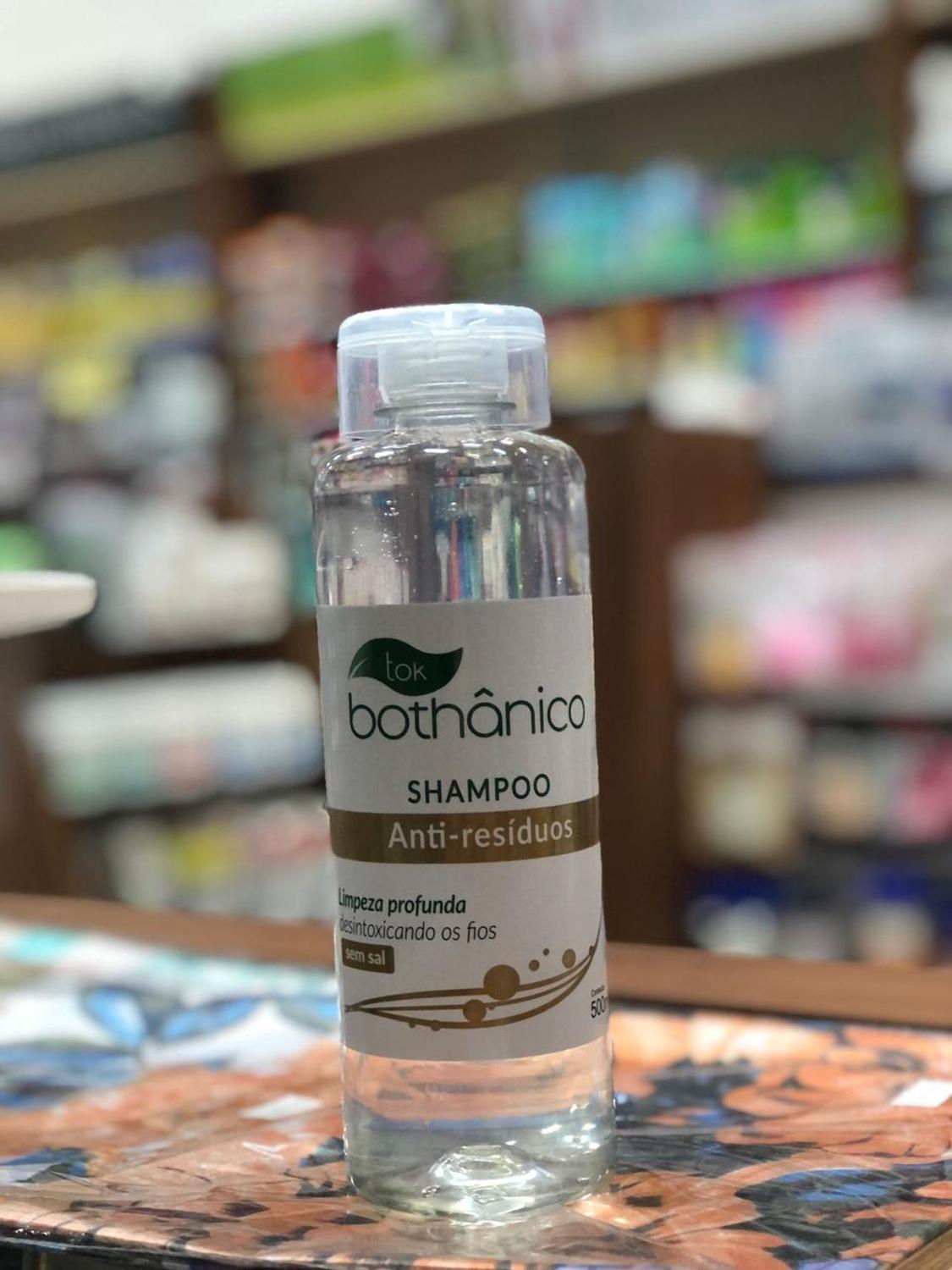 Shampoo Anti-resíduos Tok Bothânico Limpeza Profunda 500ml - TOK ...