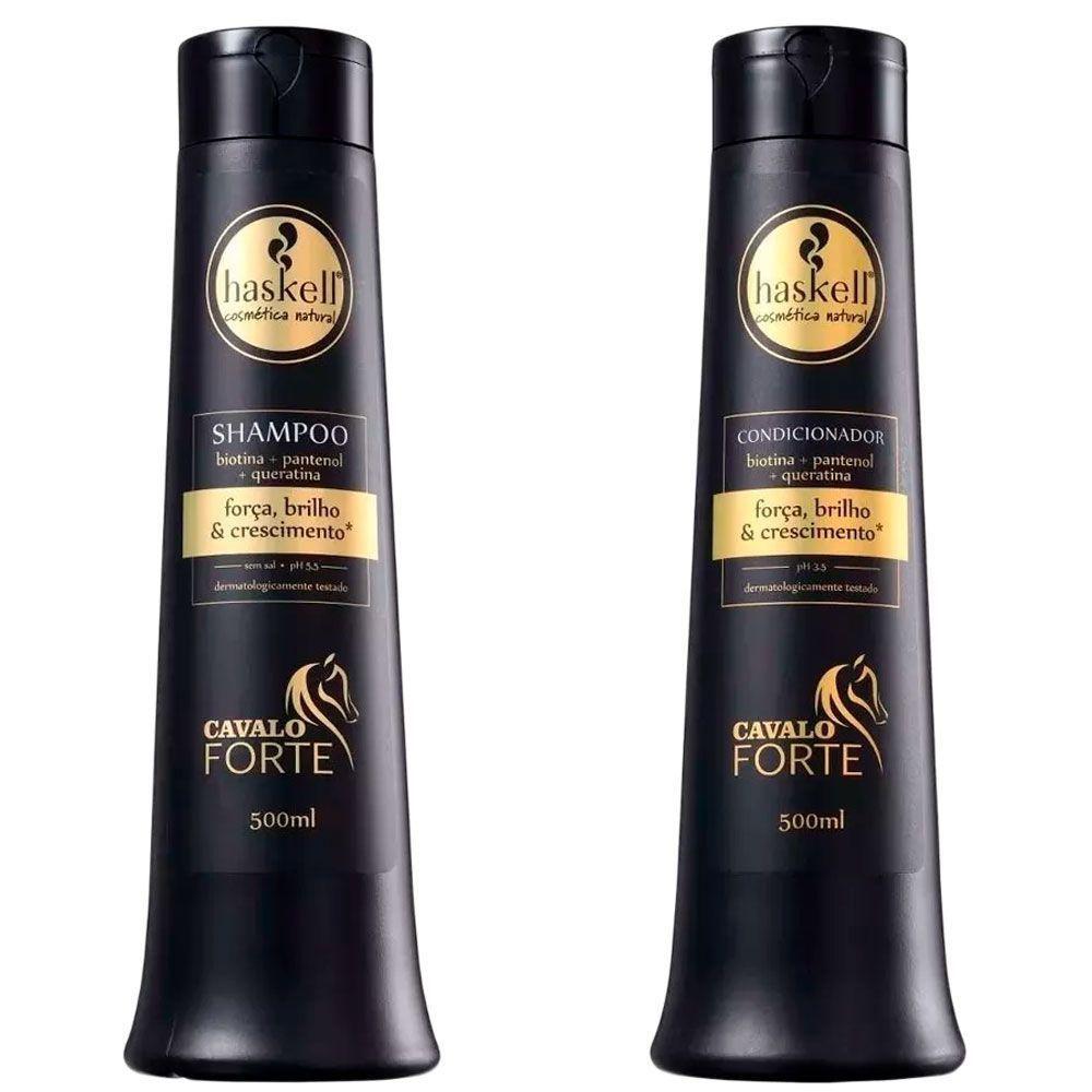 Shampoo Condicionador Cavalo Forte Haskell 500ml - Kit Shampoo e Condicionador - Magazine Luiza