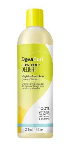 Shampoo Deva Curl Delight Low Poo 355ml - Shampoo - Magazine Luiza
