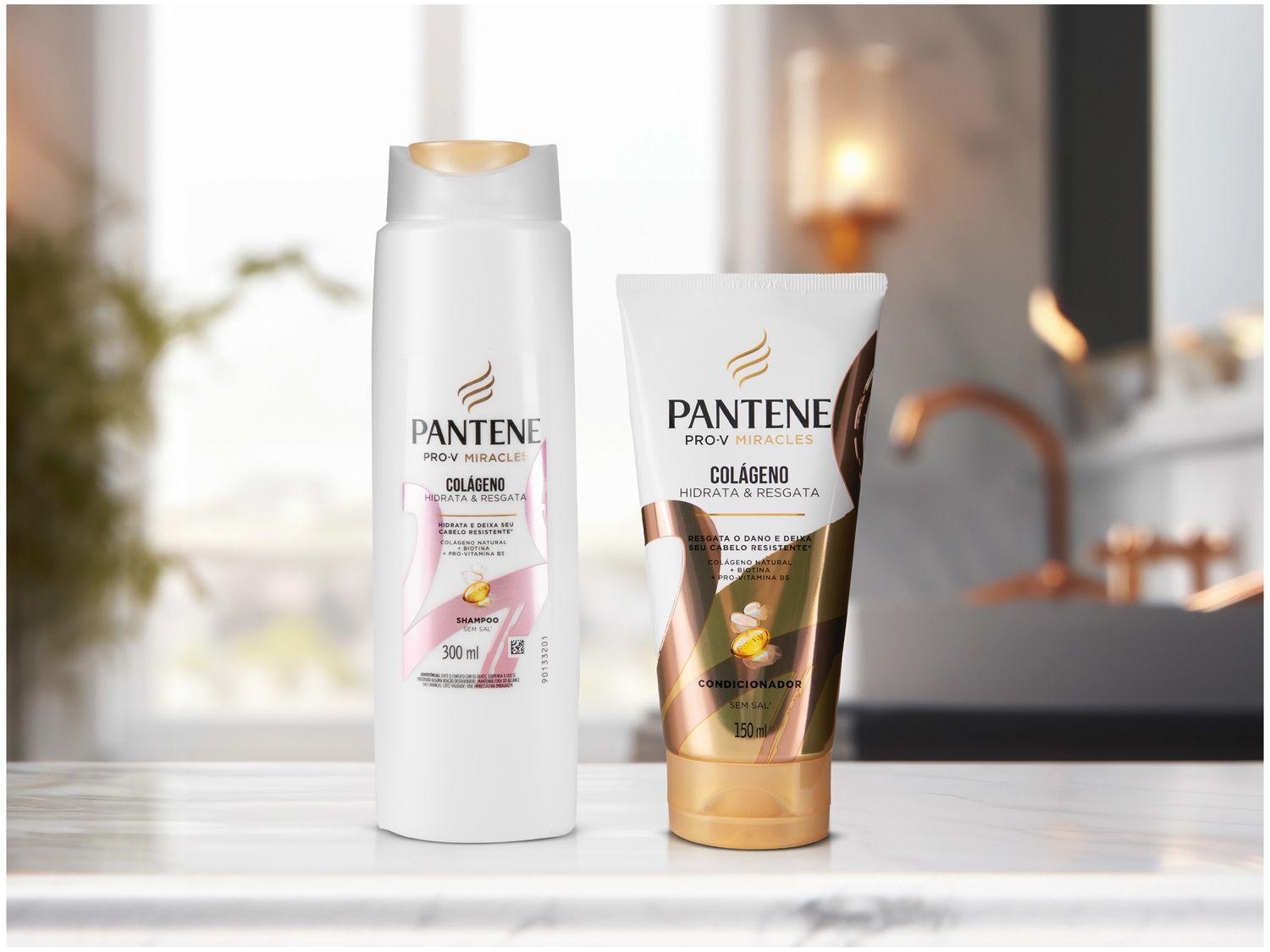 Shampoo e Condicionador Pantene Hidrata & Resgata
