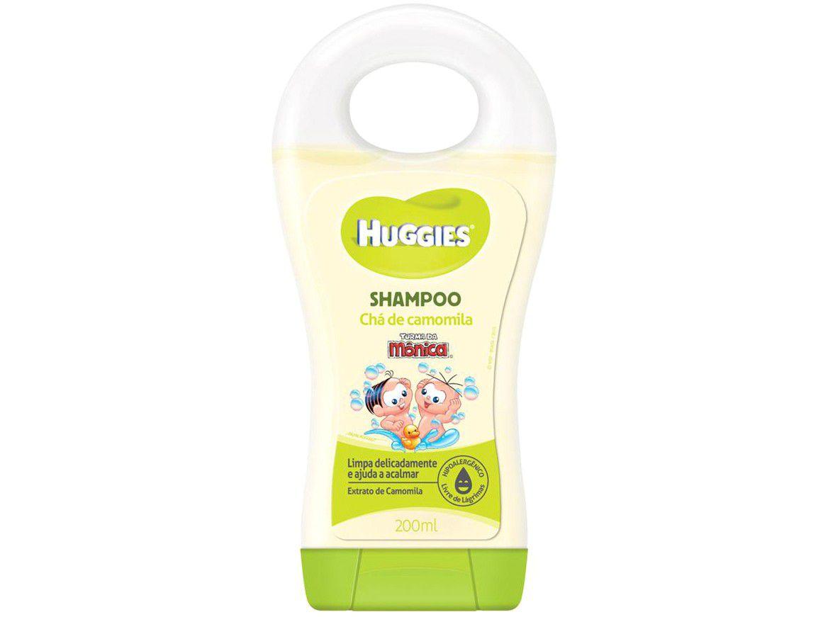 Shampoo Huggies 200ml Camomila - Shampoo Infantil - Magazine Luiza