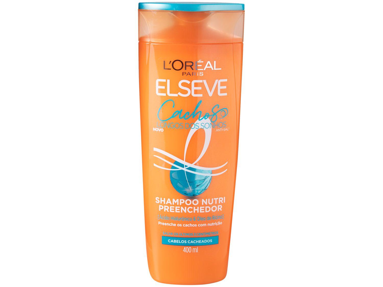 Shampoo LOréal Paris Elseve Nutri Preenchedor Cachos Longos dos Sonhos ...