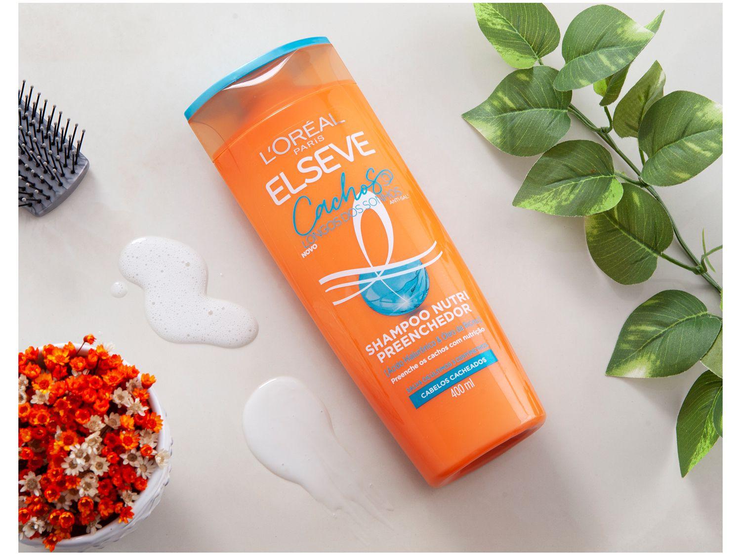 Shampoo LOréal Paris Elseve Nutri Preenchedor Cachos Longos dos Sonhos ...