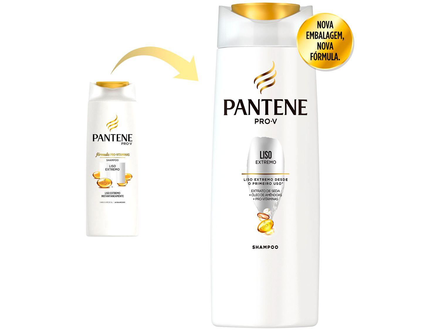 Shampoo Pantene Liso Extremo 400ml