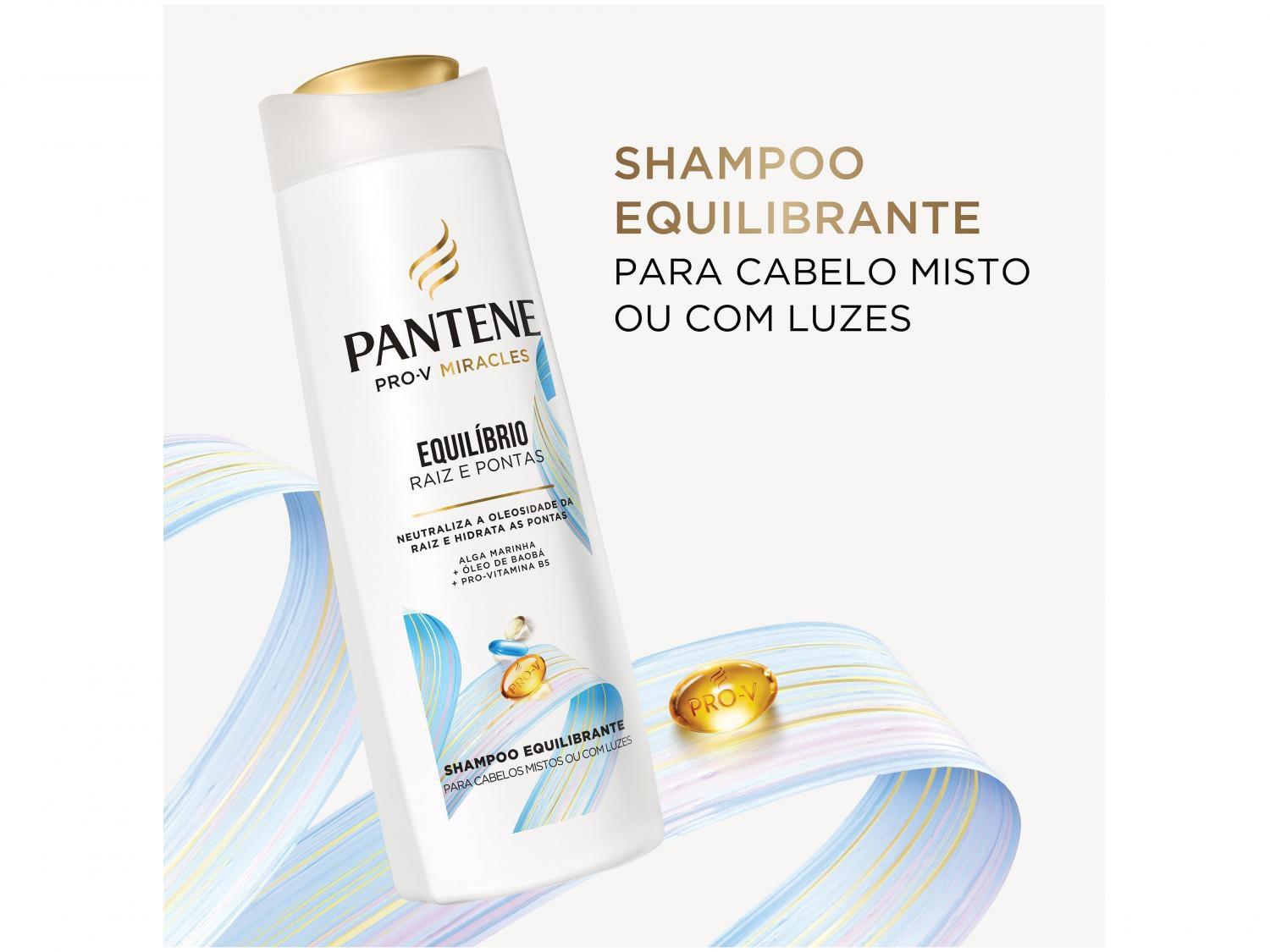 Shampoo Pantene Raiz e Pontas Equilíbrio 510ml