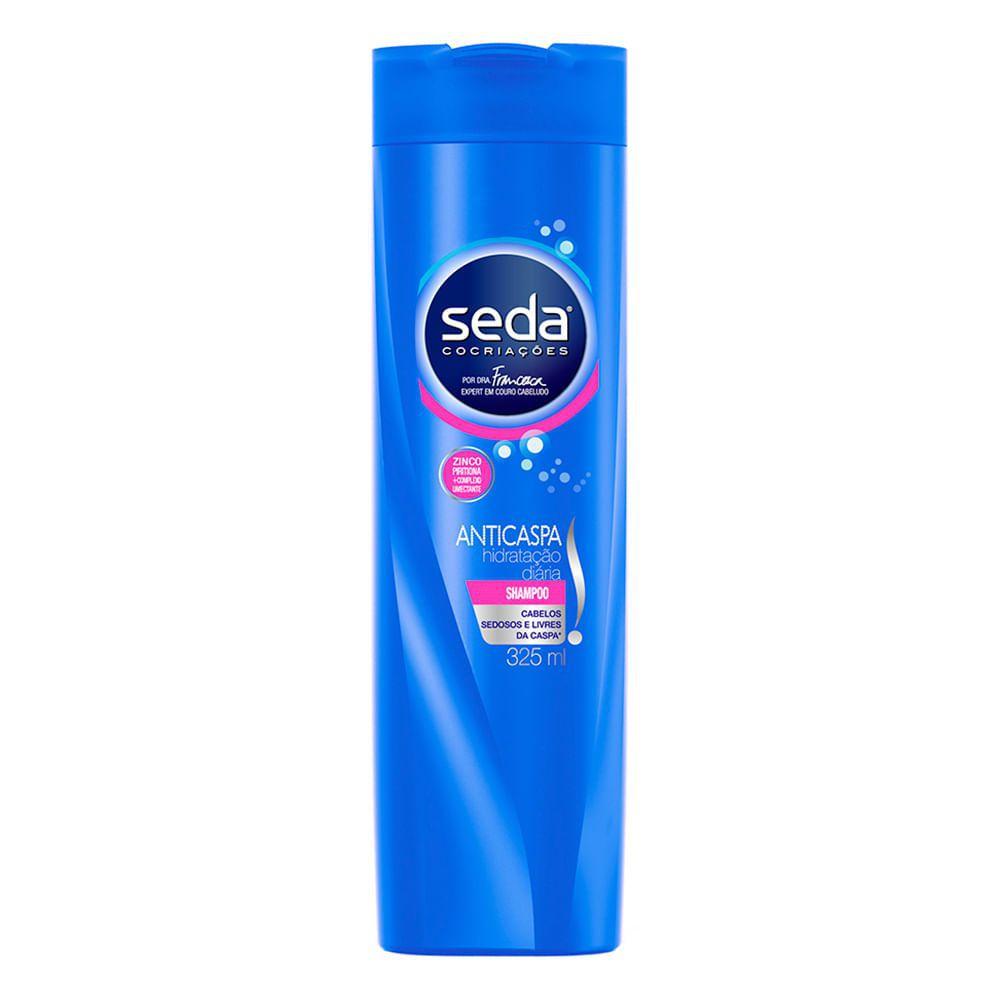Shampoo Seda Anticaspa Hidratação Diária 325ml - Shampoo - Magazine Luiza