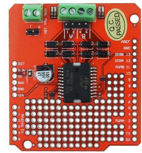 Shield Ardumoto - Motor Driver L298P - Eletrogate - Drone - Magazine Luiza