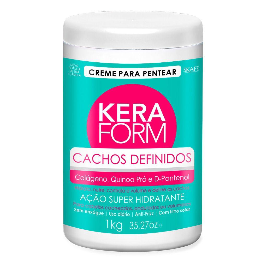 Skafe Keraform Cachos Definidos - Creme para Pentear - Creme de Pentear ...