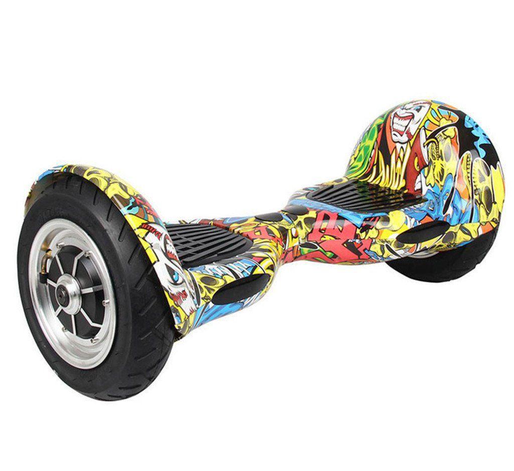 Skate Elétrico Hoverboard 10” HIP-HOP Bluetooth e LED com Bolsa - Bateria Original - Smart ...