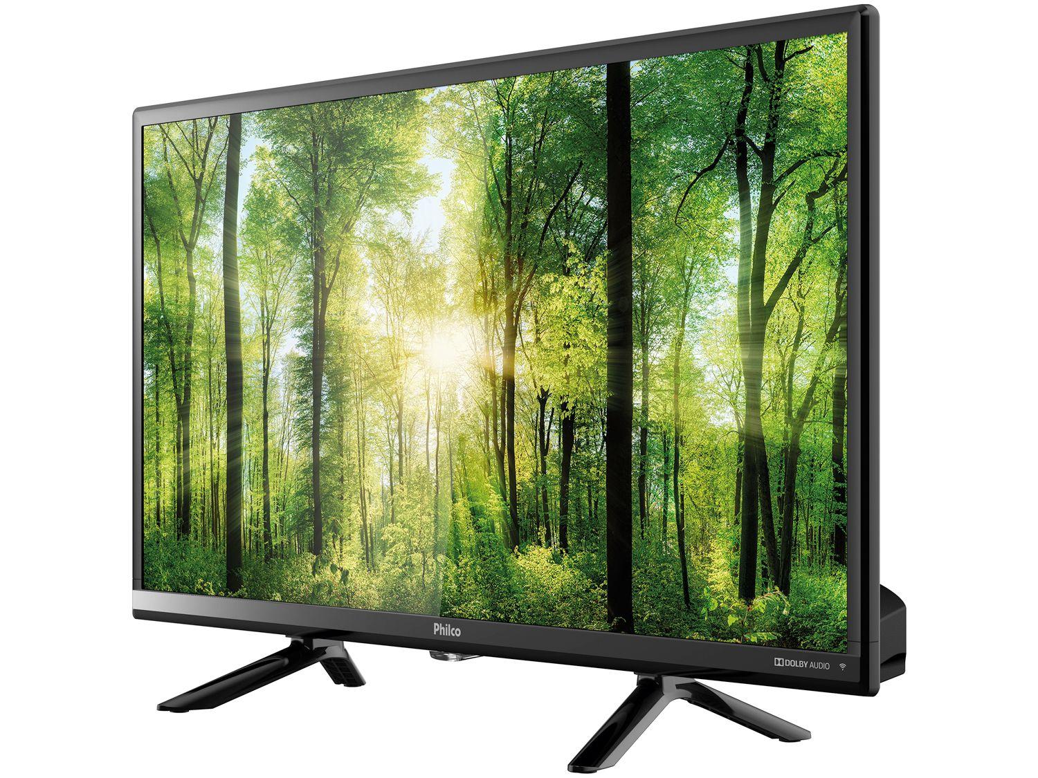 Smart TV 24” HD LED Philco PTV24G50SN VA Wi-Fi 1 HDMI