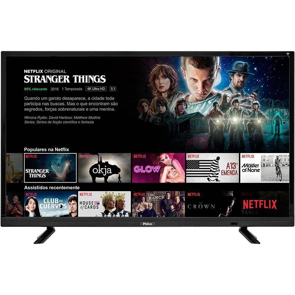 Smart TV 28 Led Philco HD Netflix Youtube Conv Digital PTV28G50SN ...