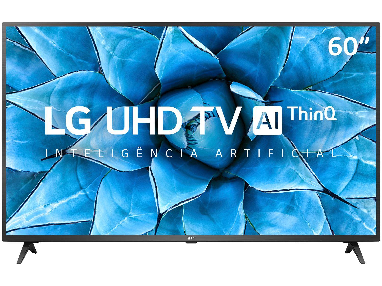 Smart TV 4K LED 60” LG 60UN7310PSA Wi-Fi Bluetooth - HDR Inteligência ...