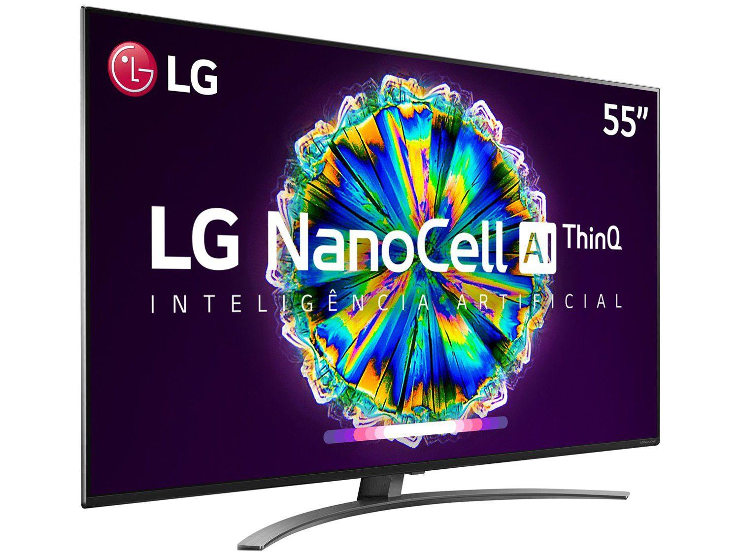 Smart TV 4K NanoCell IPS 55” LG 55NANO86SNA - Wi-Fi Bluetooth HDR ...