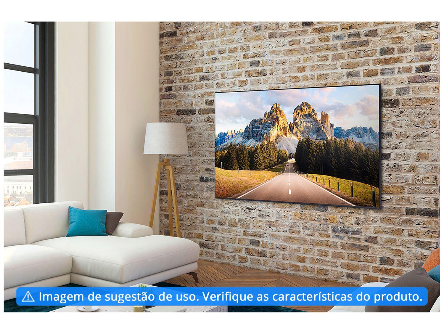 Smart TV 55” Crystal 4K Samsung 55AU7700 - Wi-Fi Bluetooth HDR Alexa ...