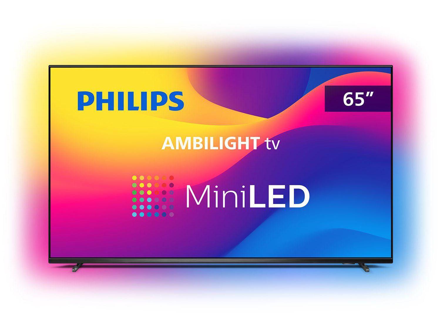 Smart TV 65” 4K UHD Mini LED Philips 65PML9507/78 - 65"