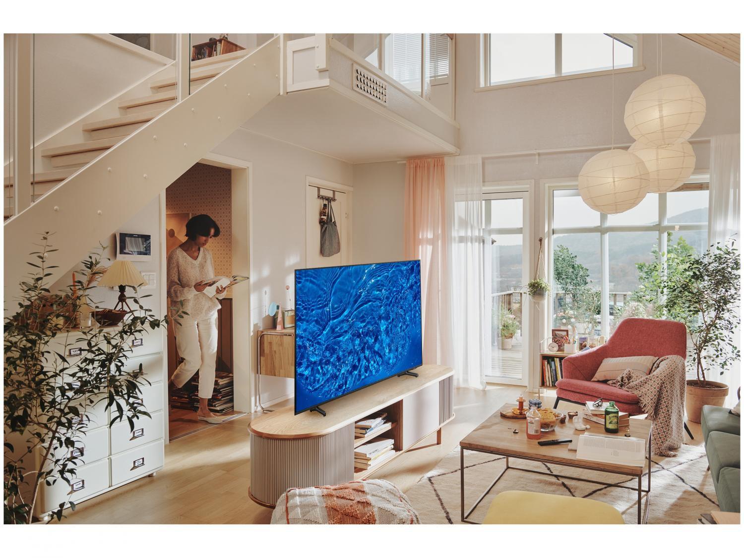 Smart TV 70” 4K Crystal UHD Samsung UN70BU8000GXZD VA Wi-Fi Bluetooth ...