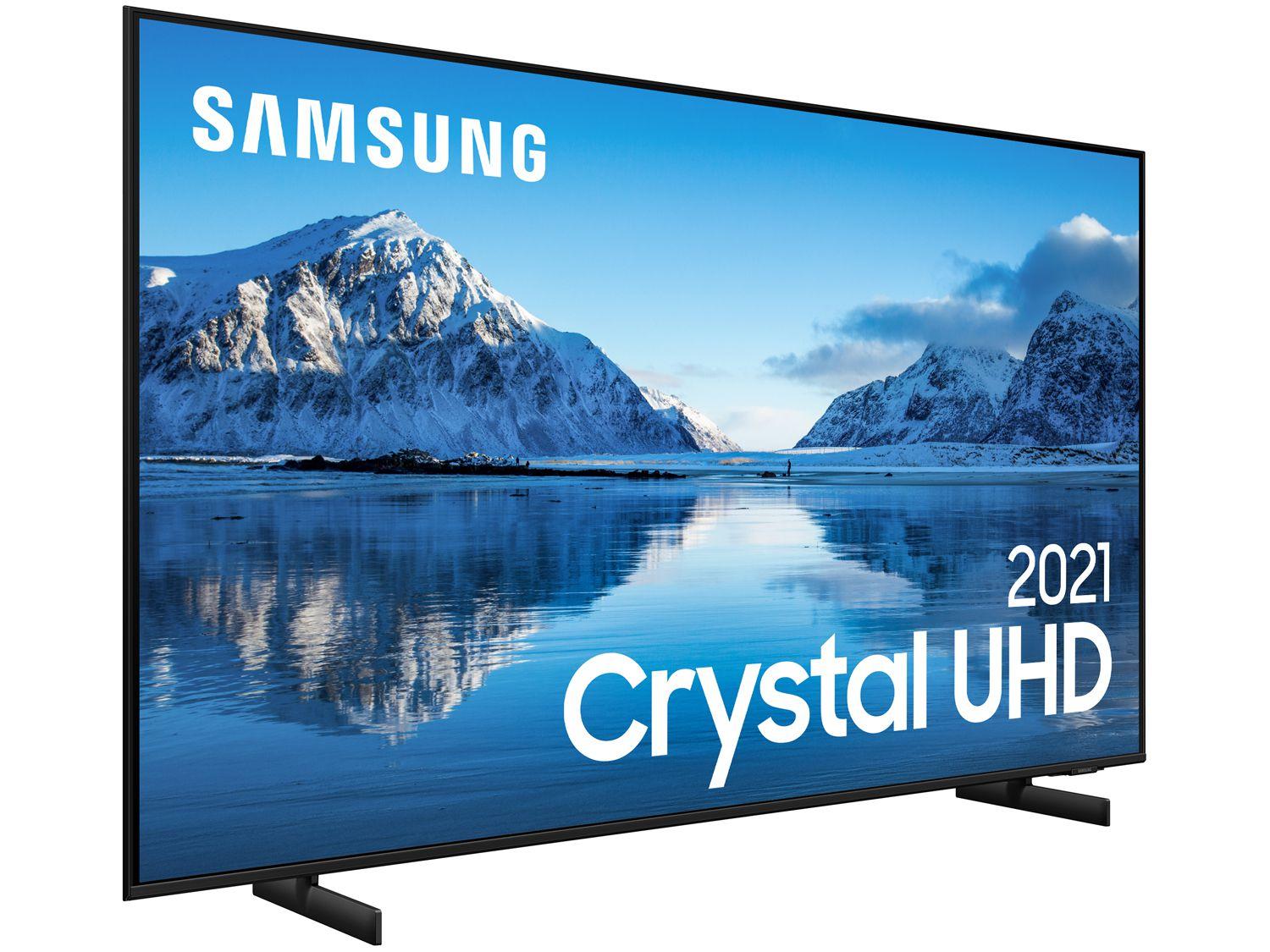 Smart TV 85” Crystal 4K Samsung 85AU8000 Wi-Fi - Bluetooth HDR Alexa ...