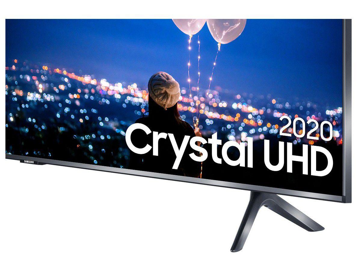Smart TV Crystal UHD 4K LED 50” Samsung - 50TU8000 Wi-Fi Bluetooth HDR ...