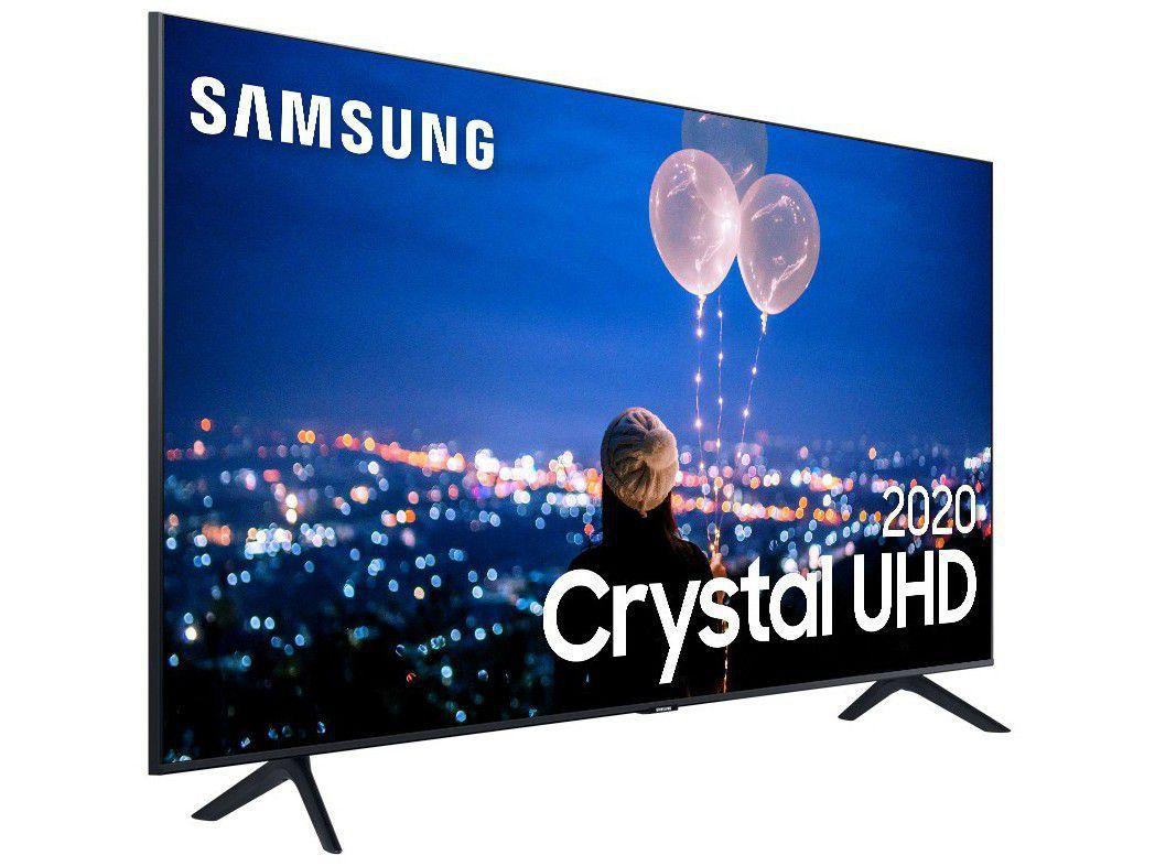 Smart TV Crystal UHD 4K LED 50” Samsung - 50TU8000 Wi-Fi Bluetooth HDR ...