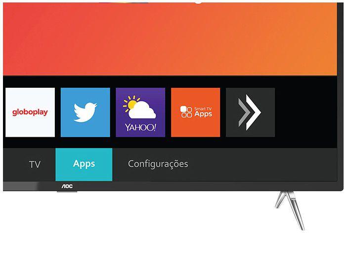 Smart TV Full HD LED 43” AOC 43S5295/78G - Wi-Fi HDR 3 HDMI 2 USB ...