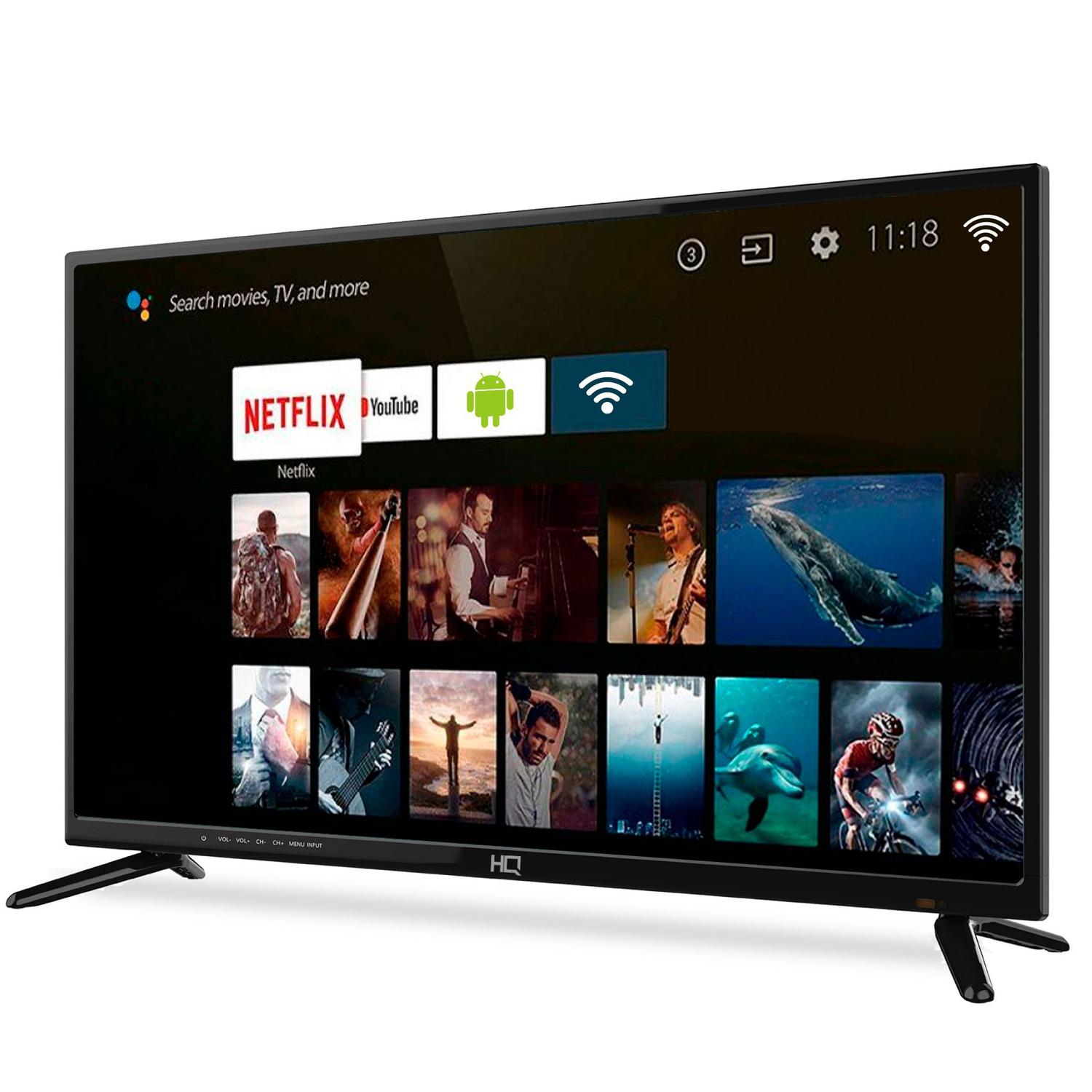 Smart TV LED 32” HQ HD HQSTV32NP Netflix Youtube 2 HDMI 2 USB Wi-Fi ...
