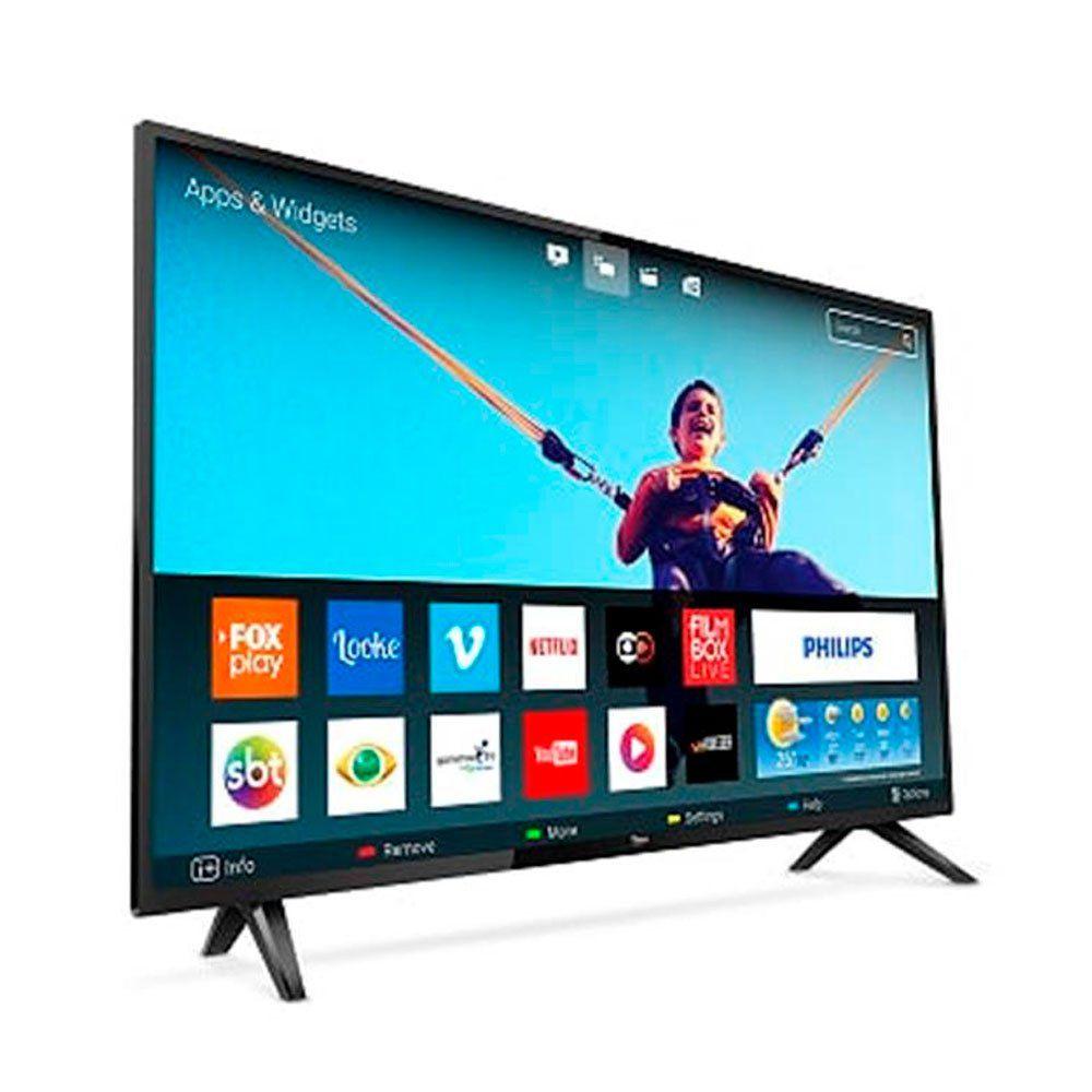 Smart TV LED 32 Polegadas Philips 32PHG5813 HD WI-FI 2 USB 2 HDMI com ...
