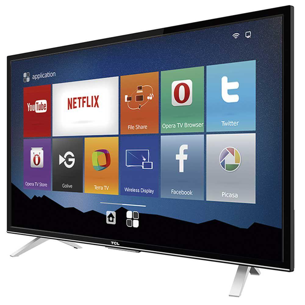 Smart TV LED 32” Semp TCL HD 3 HDMI USB Wi-Fi L32S4700S - Semp toshiba ...