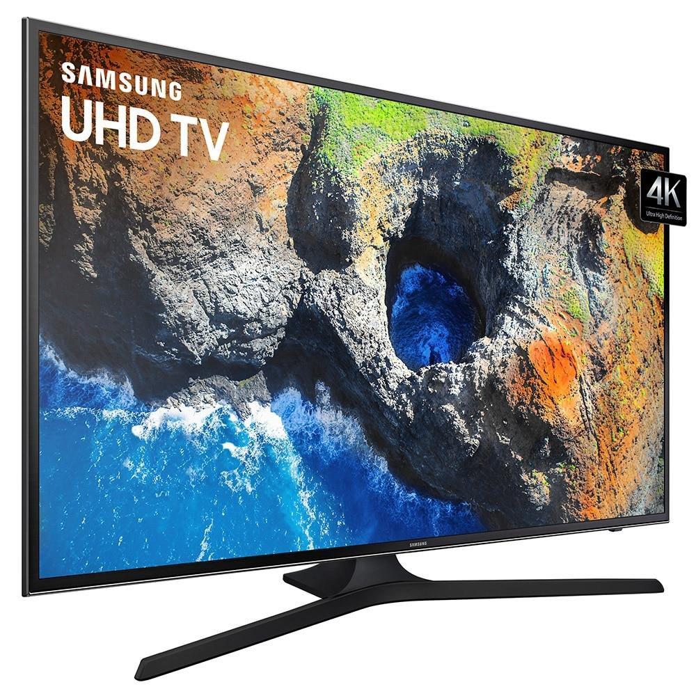 Smart TV LED 40” Samsung UN40MU6100 4K Ultra HD HDR com Wi-Fi 2 USB 3 ...