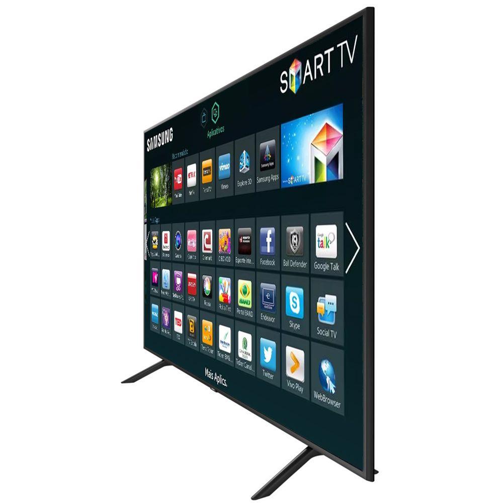Smart TV LED 40'' Ultra HD 4K Samsung NU7100 HDMI USB Wi-Fi Integrado ...