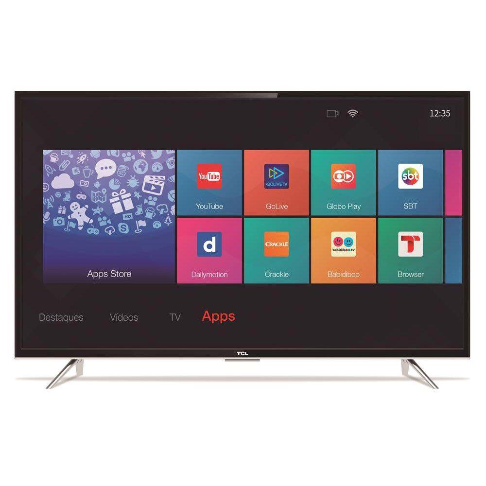 Smart TV LED 43 Polegadas TCL L43S4900FS Full HD Conversor Digital Wi ...