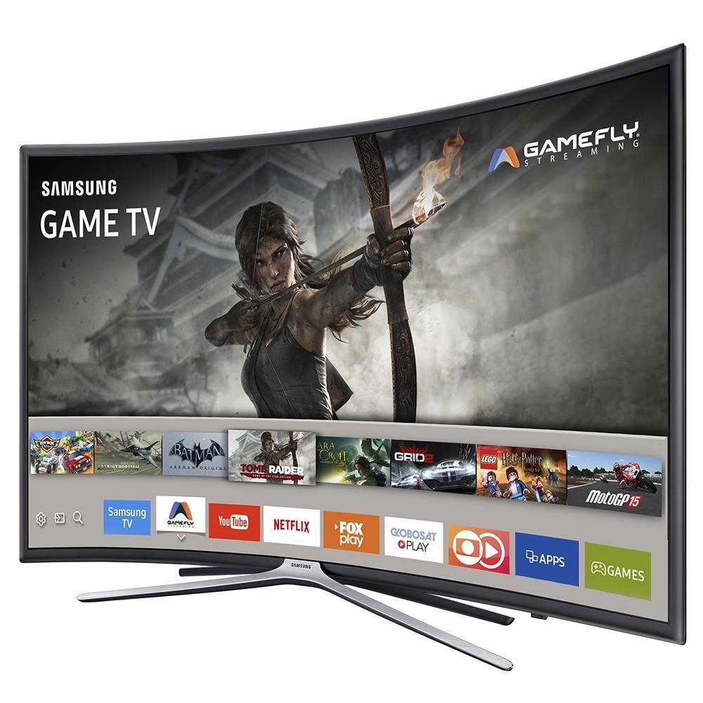 Smart TV LED 49” Samsung UN49K6500 Tela Curva Full HD com Wi-Fi 2 USB 3 ...