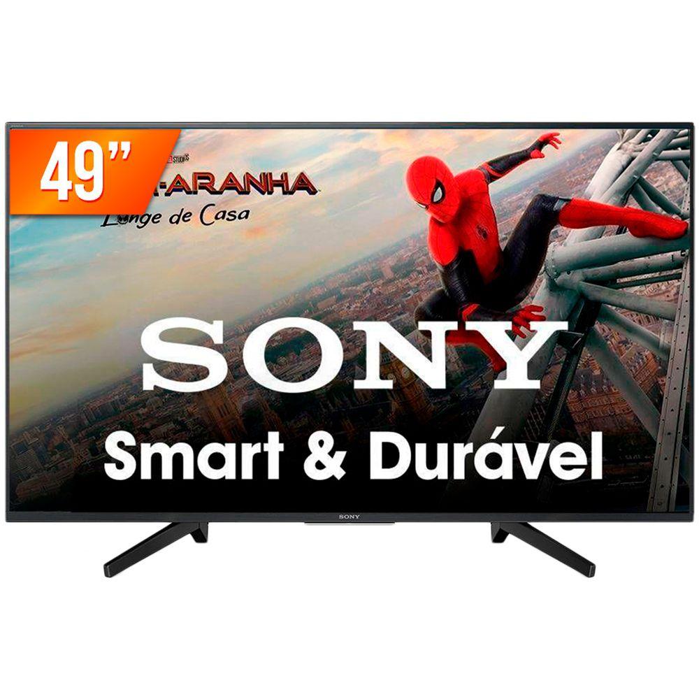 Smart TV LED 49” Ultra HD 4K Sony KD-49X705F 3 HDMI 3 USB Wi-Fi - Smart ...