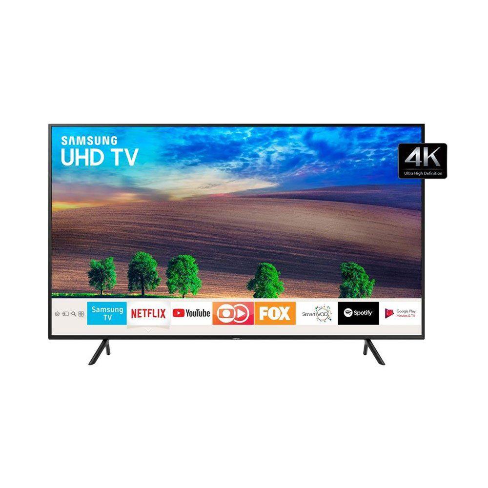 Smart TV LED 50 Polegadas Samsung UN50NU7100GXZD 4K 2 USB 3 HDMI ...