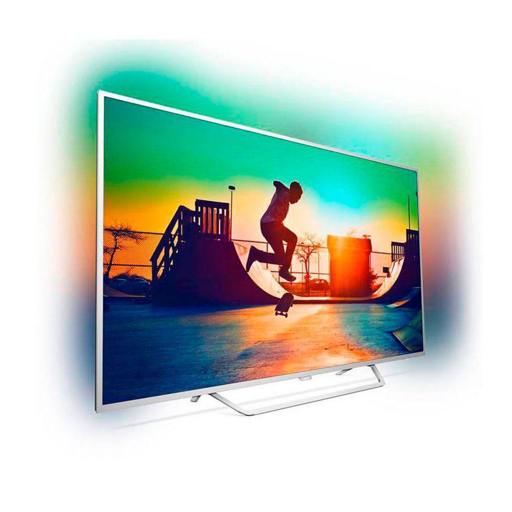 Smart TV LED Ambilight 65 Philips 65PUG6412 Ultra HD 4k com Conversor ...