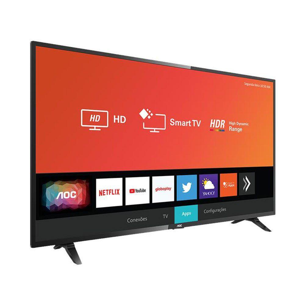 Smart TV Led AOC 32 Polegadas Wi-Fi Entrada HDMI USB - Smart TV ...