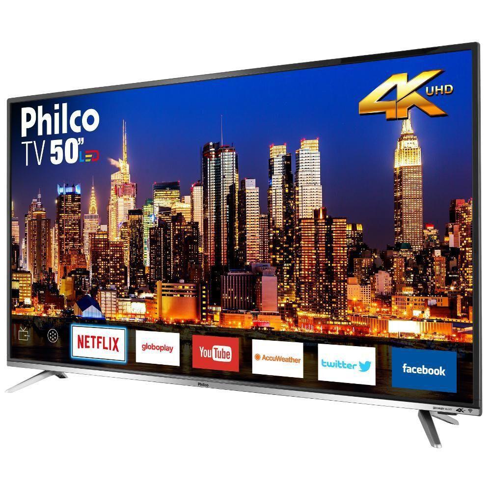 Smart Tv Philco 50” LED Ultra HD 4K PTV50F60SN - Smart TV - Magazine Luiza
