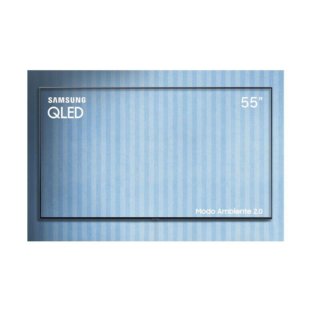 Smart TV QLED 55 Polegadas Samsung 65Q60 Ultra HD 4K com conversor ...