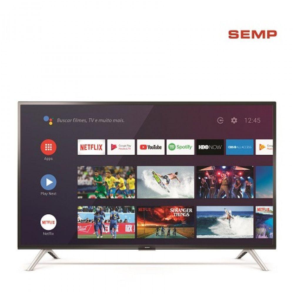 Smart Tv Semp 32 HD cAndroid TV, Comando de Voz - Semp Tcl - TVs - Magazine Luiza