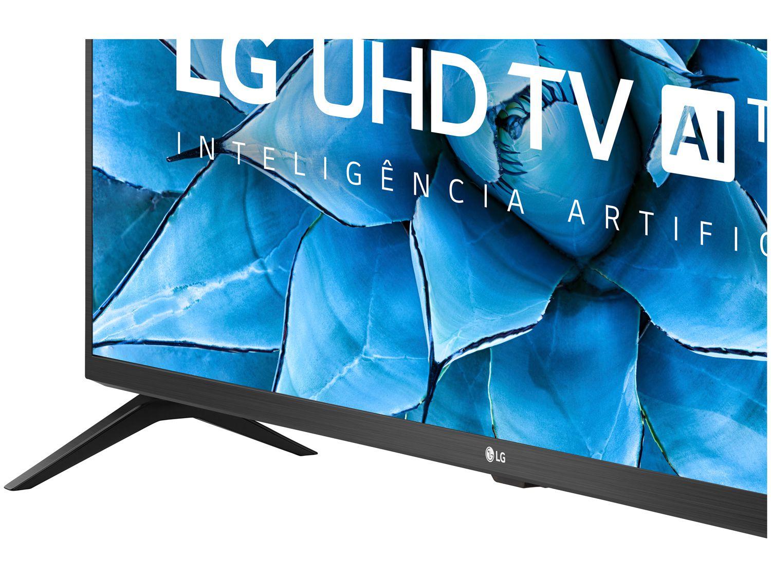 Smart TV UHD 4K LED 50” LG 50UN7310PSC Wi-Fi - Bluetooth Inteligência ...