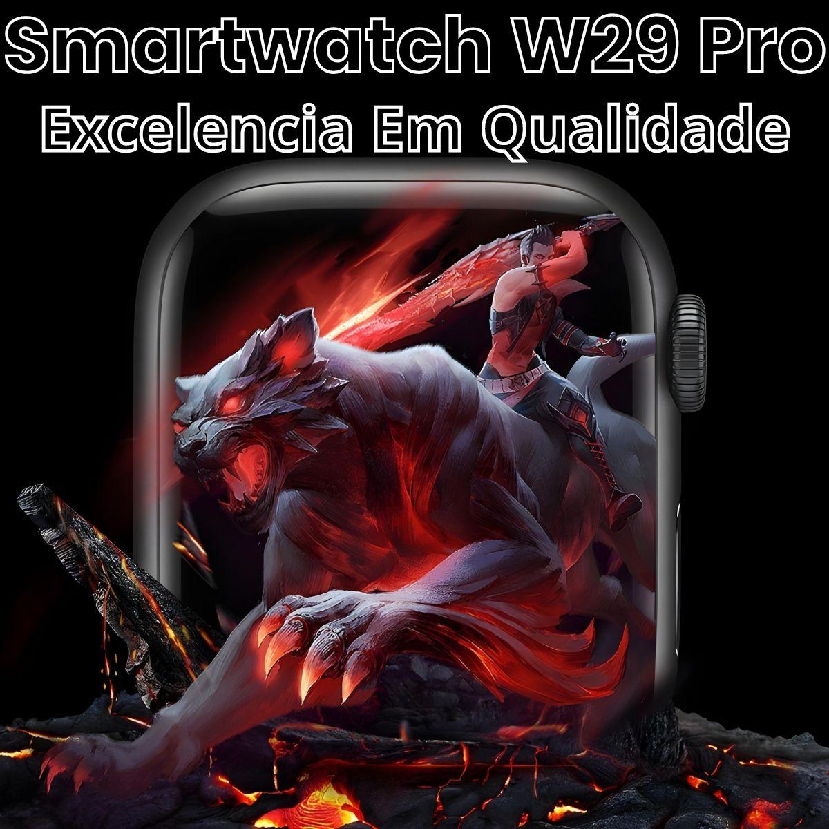 Smart Watch Kit W29 Pro Series 9 Original Microwear Com Pulseira Extra ...