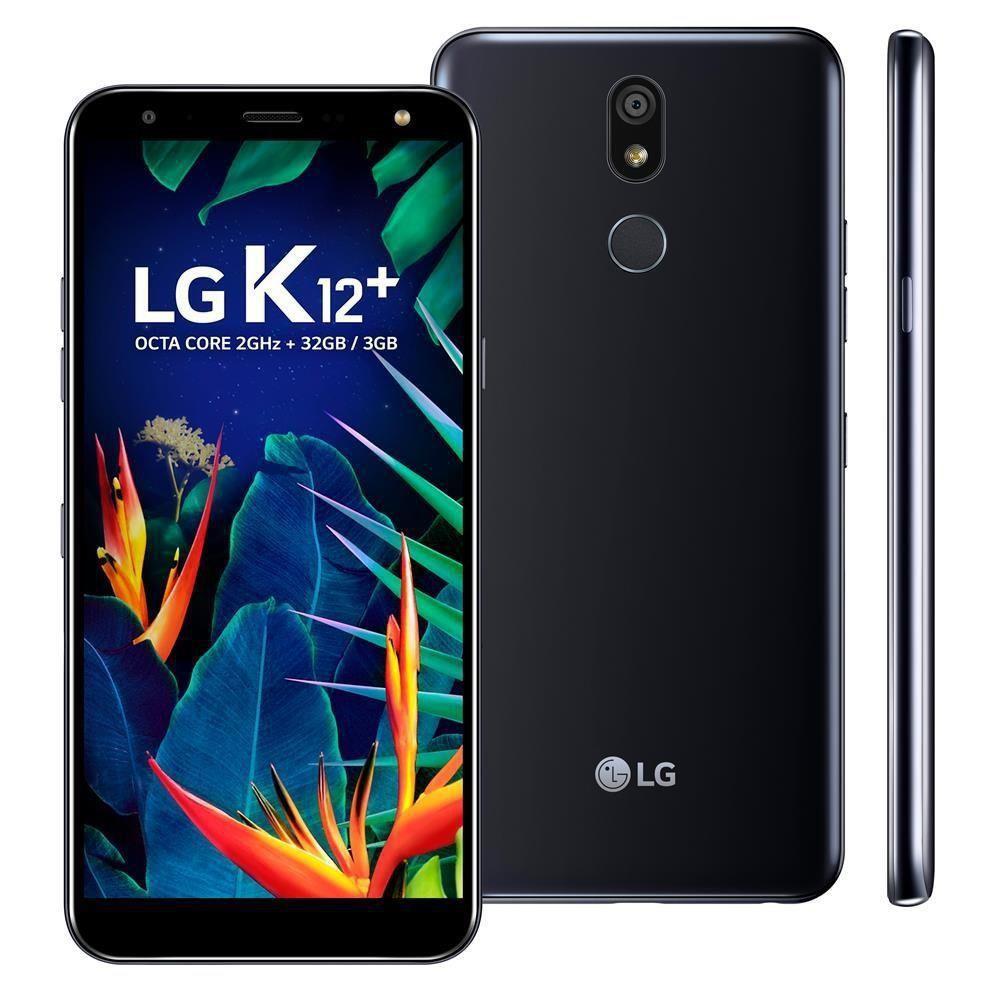 Smartphone LG K12 Plus LMX420BMW 32GB 3GB RAM 16MP Tela 5.7 Preto - LG ...