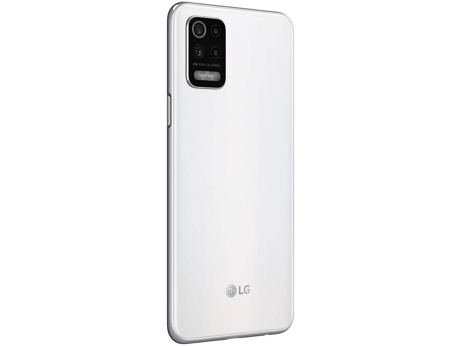 Smartphone LG K62+ 128GB Branco 4G Octa-Core - 4GB RAM Tela 6,59” Câm ...
