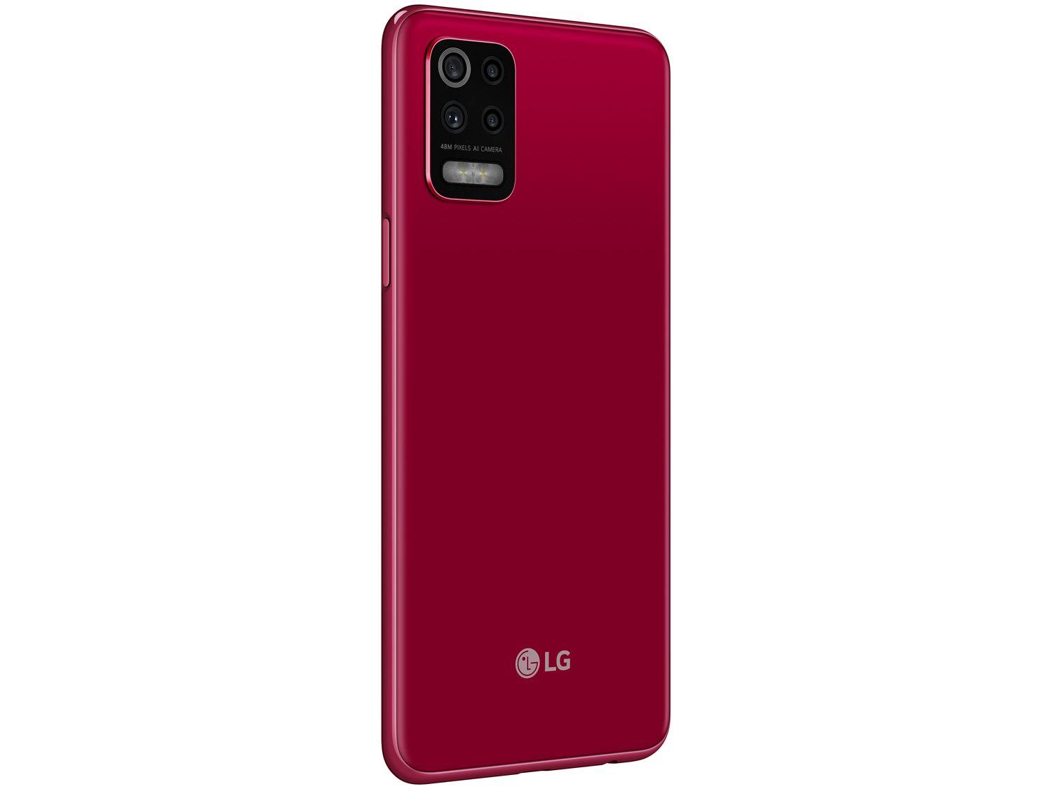 Smartphone LG K62 64GB Vermelho 4G Octa-Core - 4GB RAM Tela 6,59” Câm ...