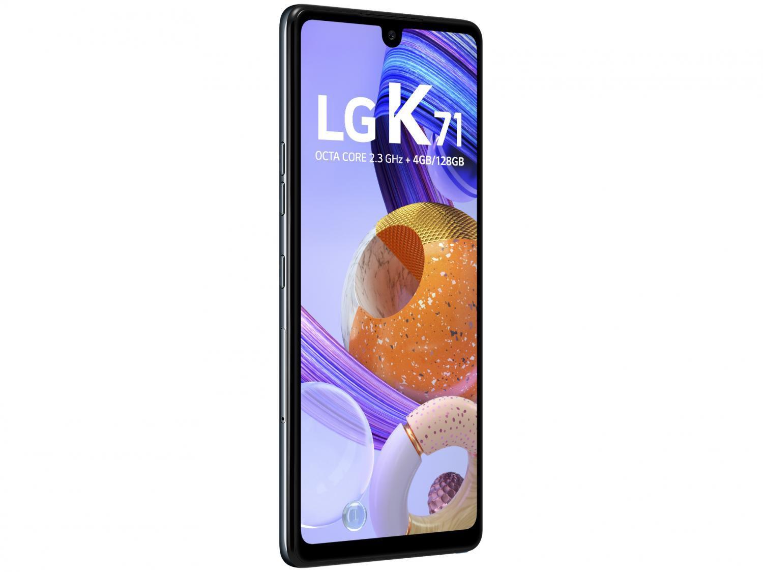 Smartphone LG K71 128GB Titan 4G Octa-Core - 4GB RAM 6,8” Câm. Tripla ...
