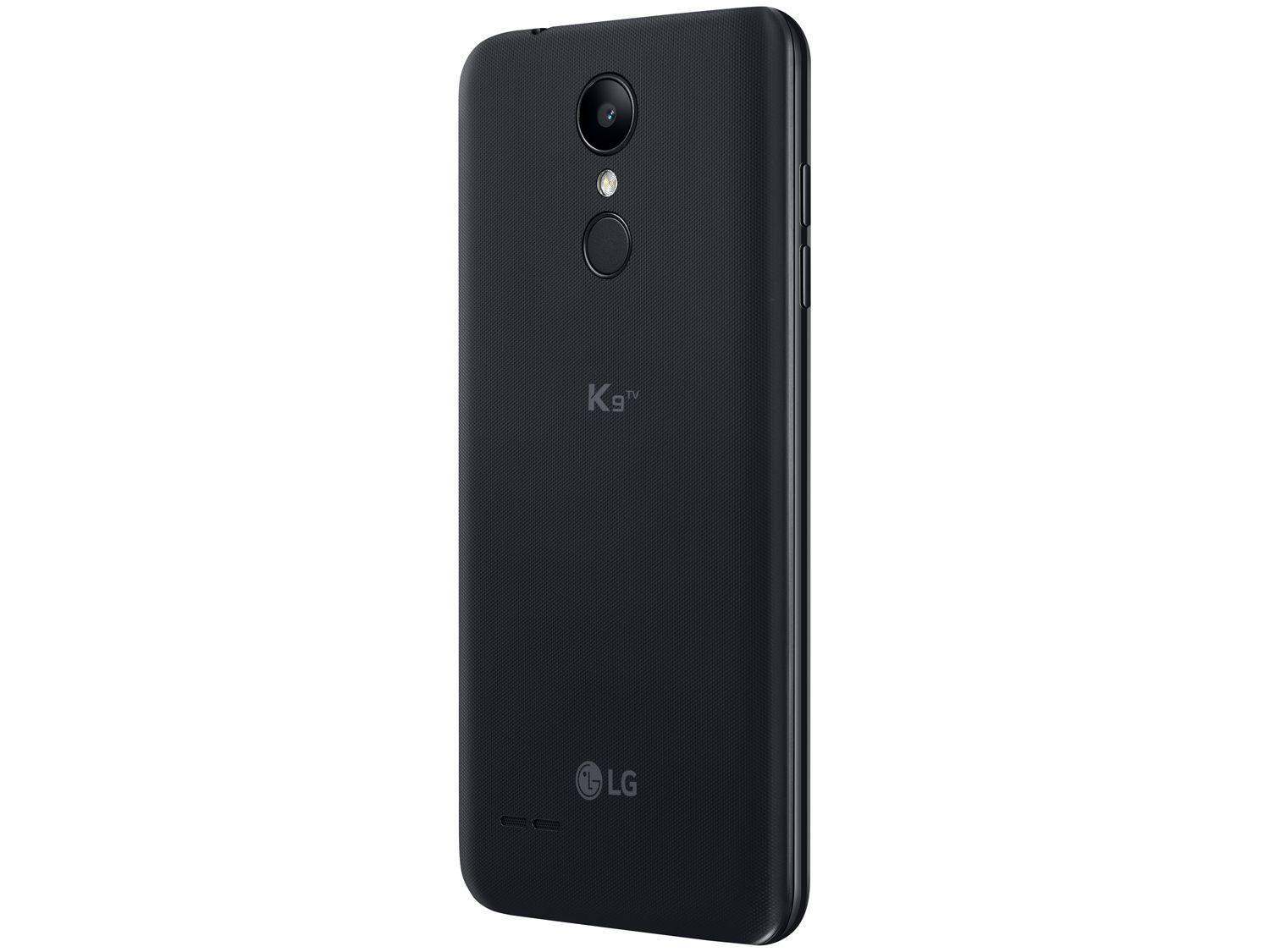 Smartphone LG K9 TV 16GB Preto 4G Quad Core - 2GB RAM Tela 5” Câm. 8MP + Câm. Selfie 5MP ...