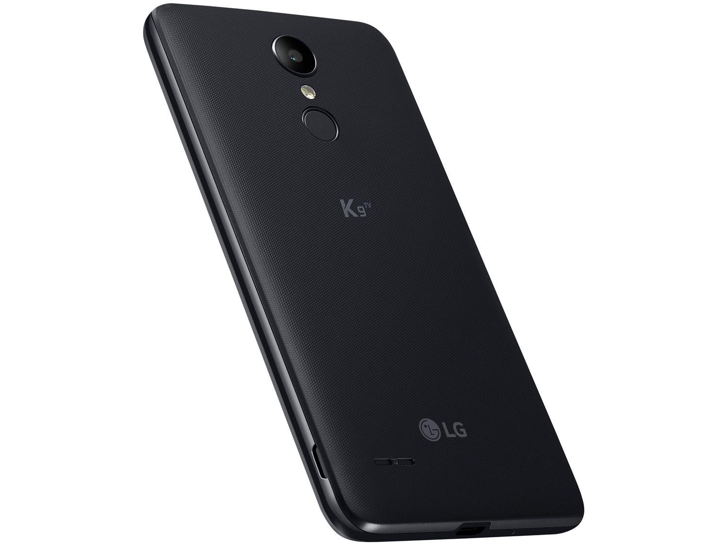 Smartphone LG K9 TV 16GB Preto 4G Quad Core - 2GB RAM Tela 5” Câm. 8MP + Câm. Selfie 5MP ...