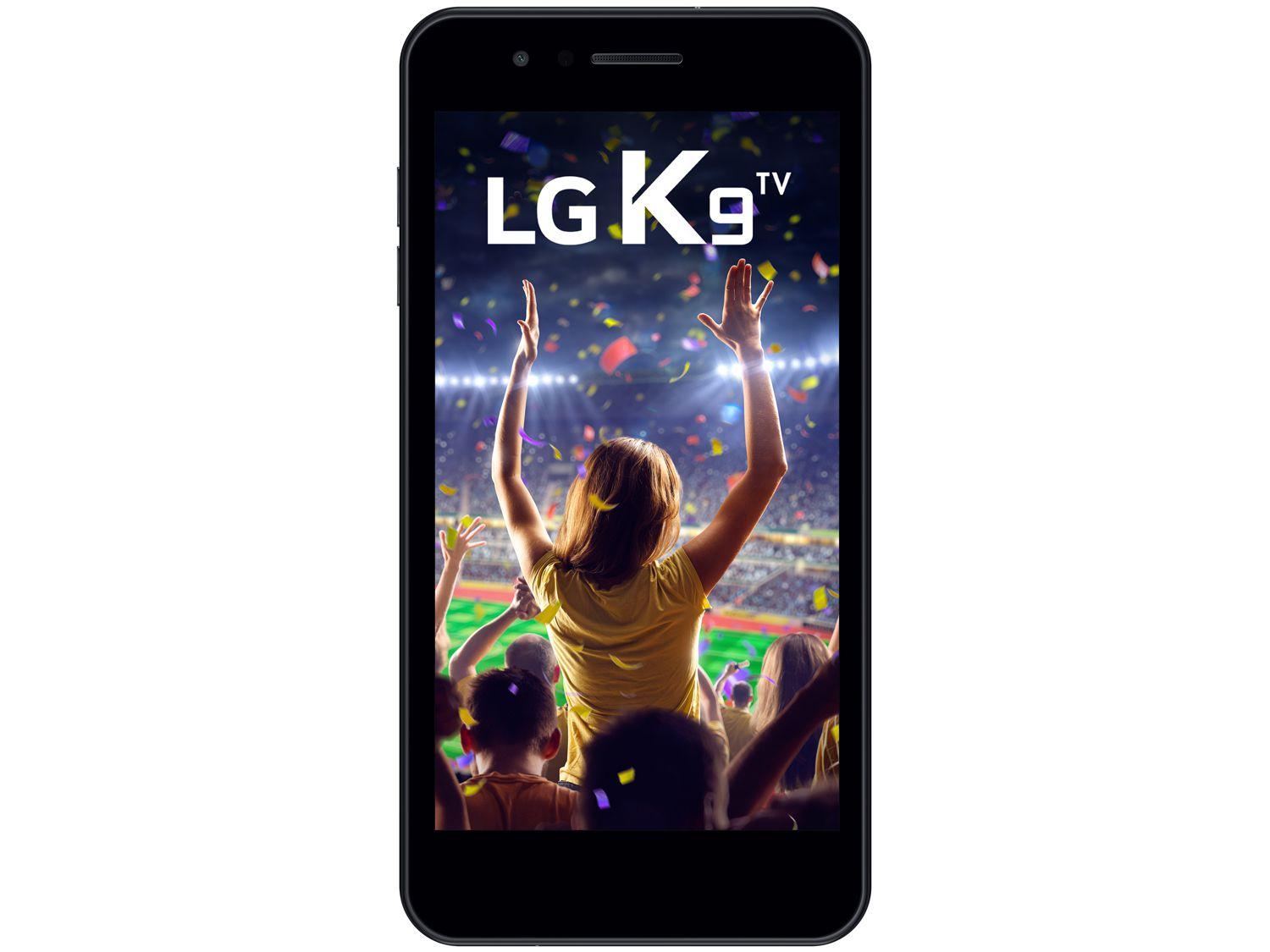 Smartphone LG K9 TV 16GB Preto 4G Quad Core - 2GB RAM Tela 5” Câm. 8MP ...