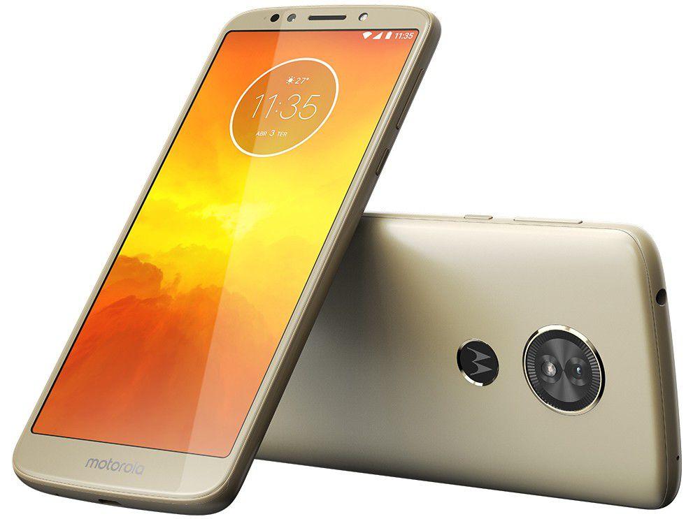 Smartphone Motorola Moto E5 32GB Ouro 4G - Quad Core 2GB RAM Tela 5,7 ...