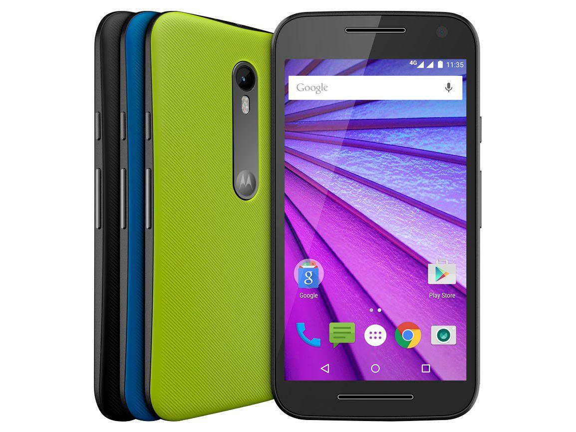 Smartphone Motorola Moto G 3ª Geração Colors HDTV - 16GB Preto Dual ...