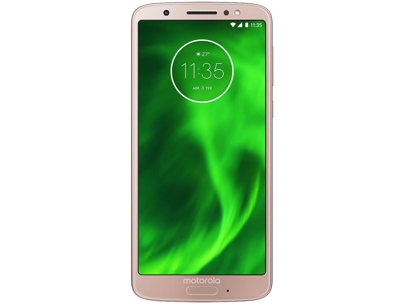 Smartphone Motorola Moto G6 64GB Ouro Rosê 4G